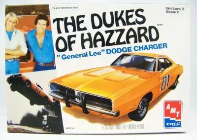 The Dukes of Hazzard - AMT ERTL - 1969 Dodge Charger General Lee 1:25 ...