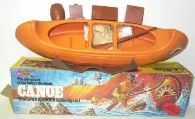 The Lone Ranger - Marx Toys - Accessoire Canoe