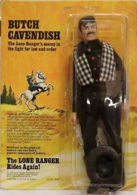The Lone Ranger - Marx Toys - Mannequin Butch Cavendish (sous blister)