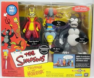 The Simpsons - Playmates - Springfield Cemetery with the Devil, the Fly ...