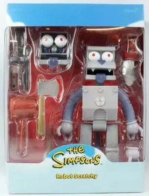 The Simpsons - Super7 Ultimates - Robot Scratchy