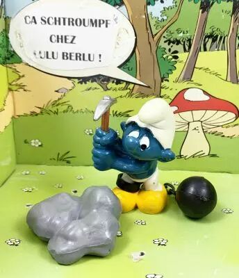 The Smurfs - Schleich - 20187 Handy Plumber Smurf