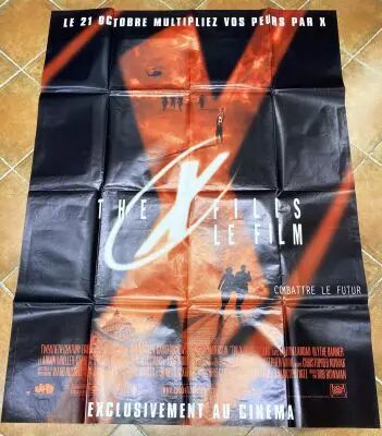 The X-Files: Fight the Future - Movie Poster 120x160cm - 20th Century ...