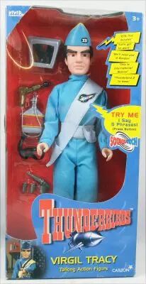 Thunderbirds - Vivid Carlton - Virgil Tracy 12" talking action figure