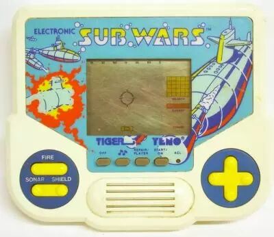 Tiger Electronics - Handheld Game - Sub Wars