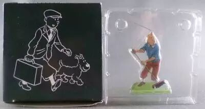 Tintin - Figurine Silhouette Métal Les Archives Moulinsart Atlas Réf ...