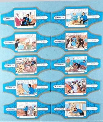 Tintin - Murillo Cigar Ring - Coke in Stock Complete Set o 10 Pieces ...