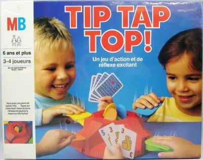 Tip Tap Top! - MB Board Game 1989