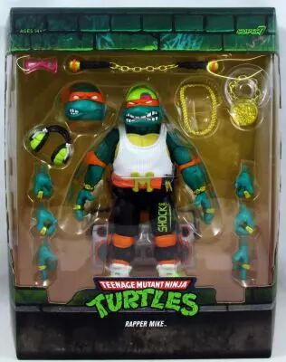 TMNT Tortues Ninja - Super7 Ultimates Figures - Rapper Mike