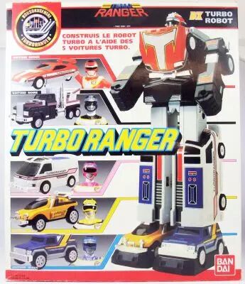 Turbo Ranger - Bandai France - DX Turbo Robo (mint in box)