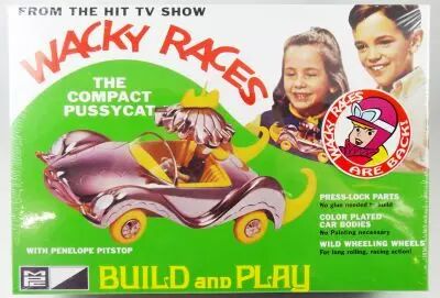 Wacky Races - MPC - 1:25 scale model kit - n°5 Penelope Pitstop's ...