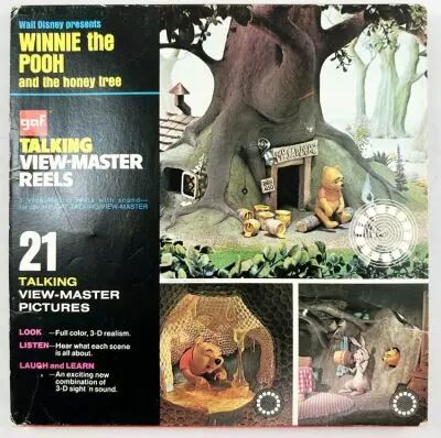 Winnnie the Pooh - Talking View-Master Reels GAF (1973)
