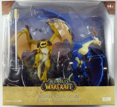 World of Warcraft - Bronze Proto-Drake & Blue Highland Drake ...