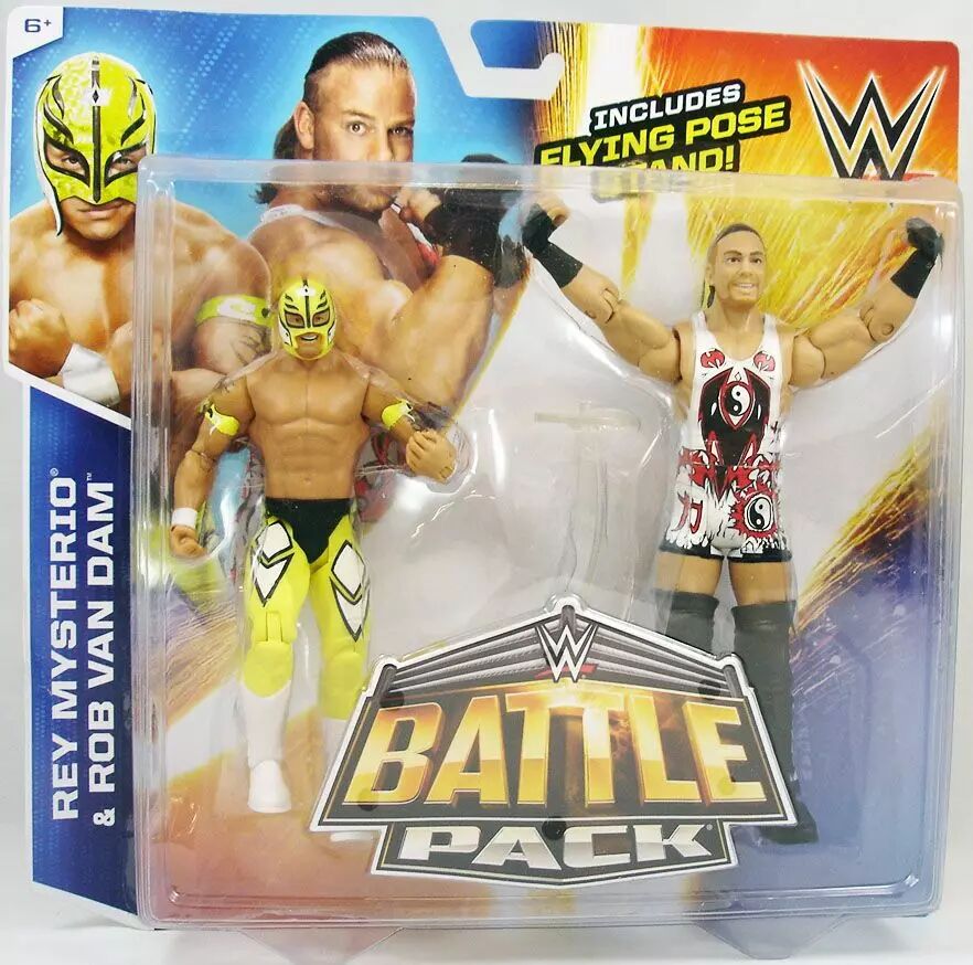 WWE Mattel - Rey Mysterio & Rob Van Dam (Battle Pack)